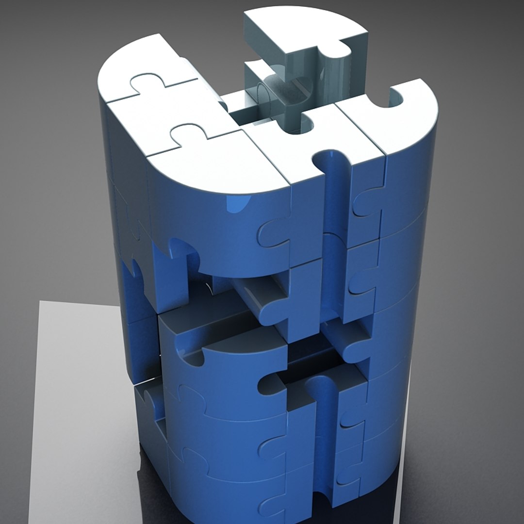 Jigsaw Puzzle Building Blocks 3d Max