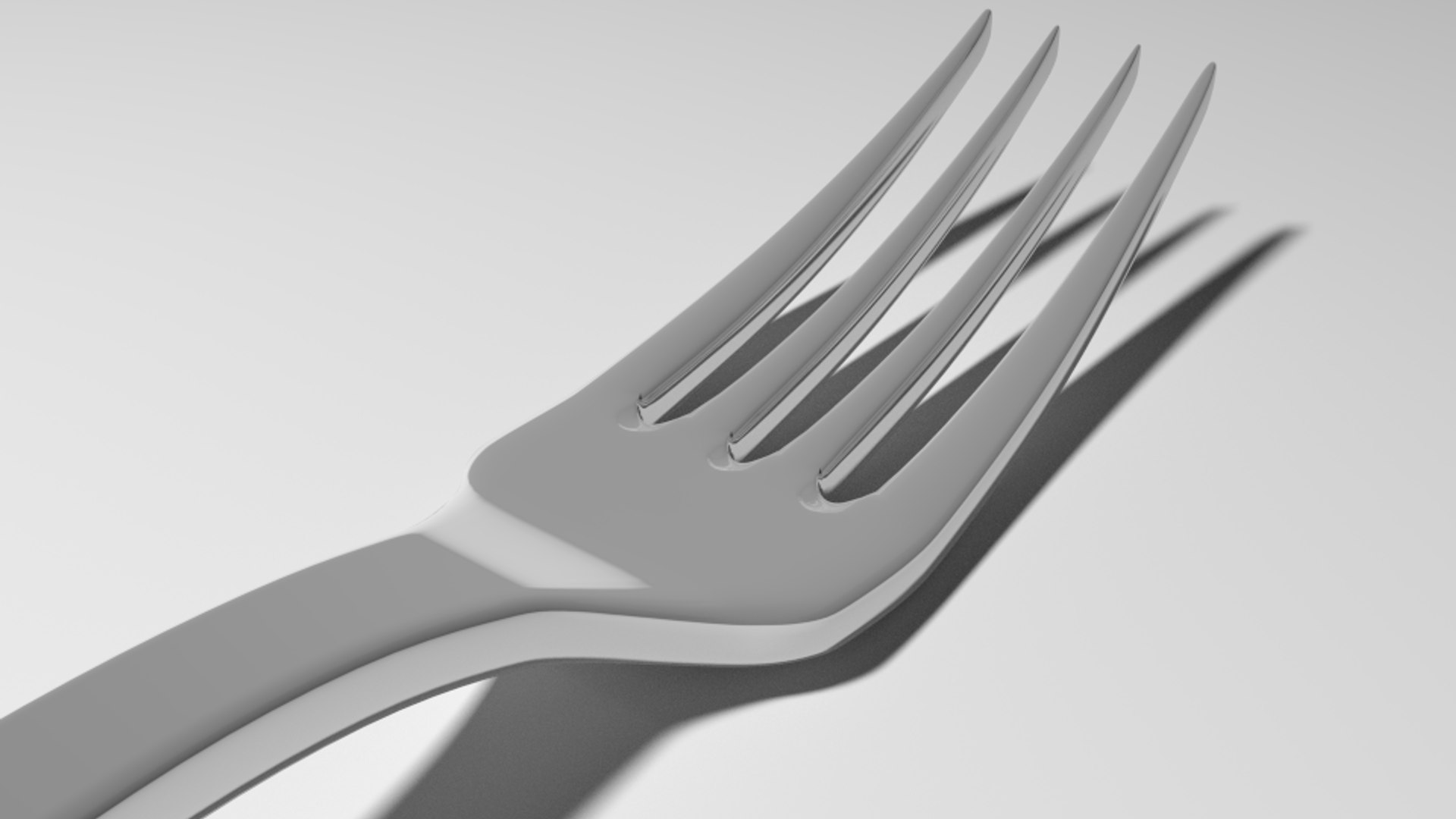 3d Model Fork Blender