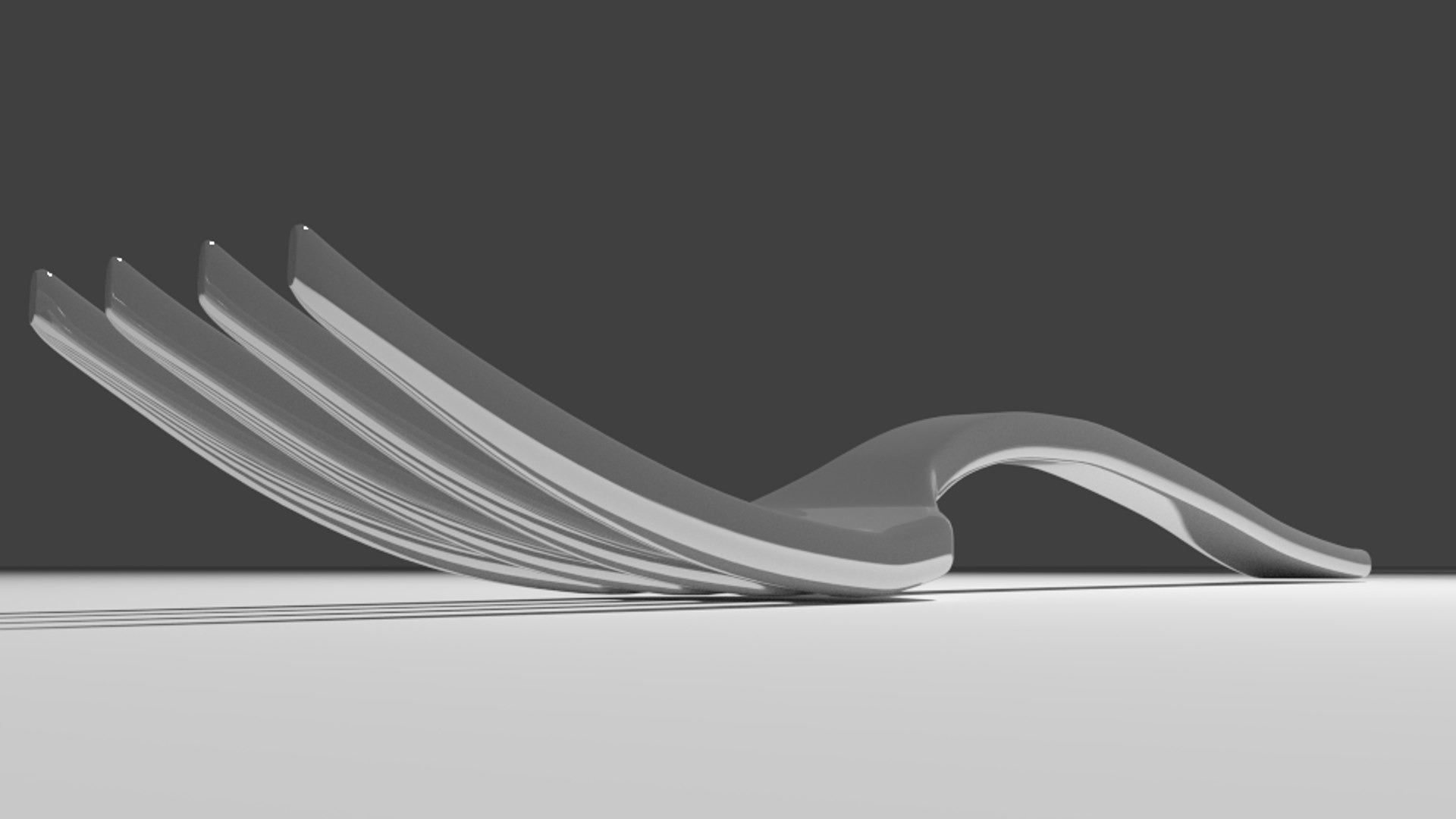 3d Model Fork Blender