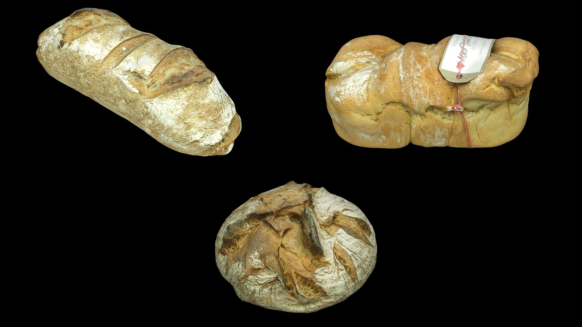 3D Model Bread Collection 04 - TurboSquid 2047936