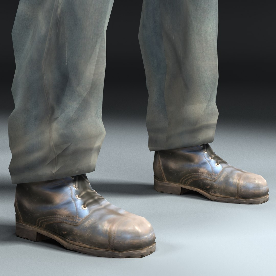 3d Model Workman Figure