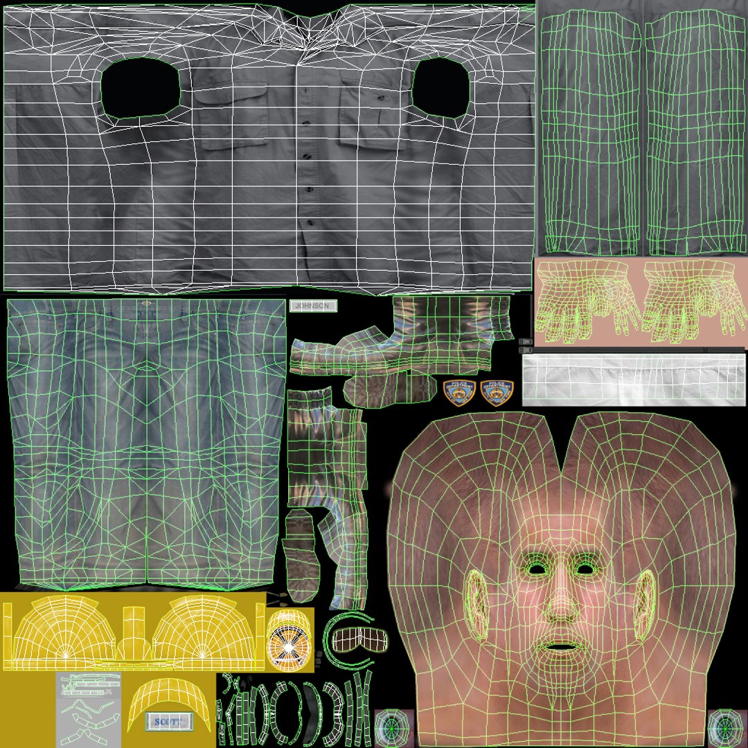 3d Model Workman Figure