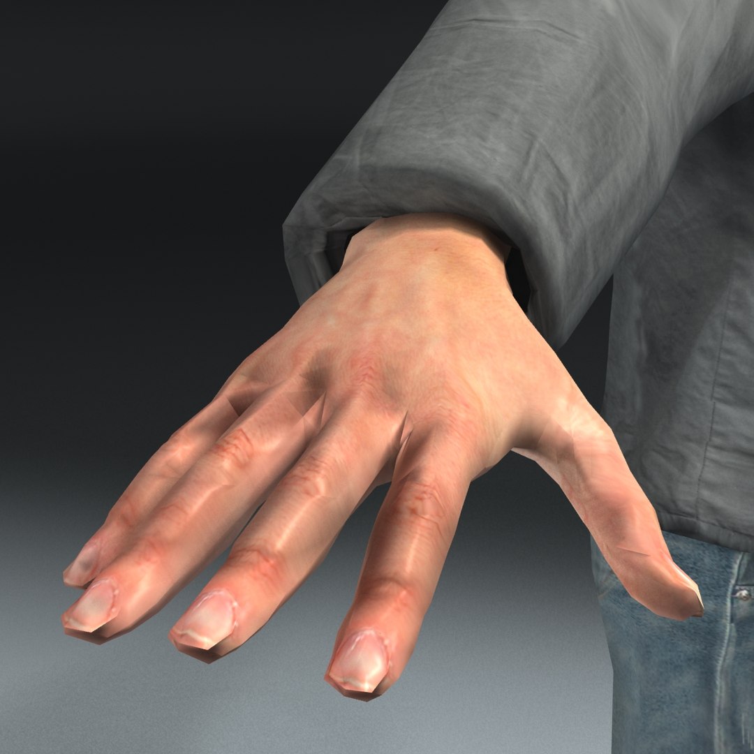 3d Model Workman Figure