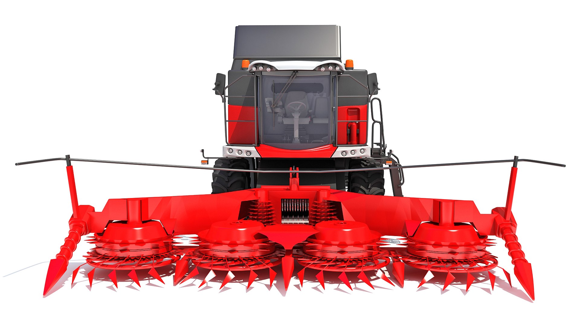 3D Combine Harvester Model - TurboSquid 1700293