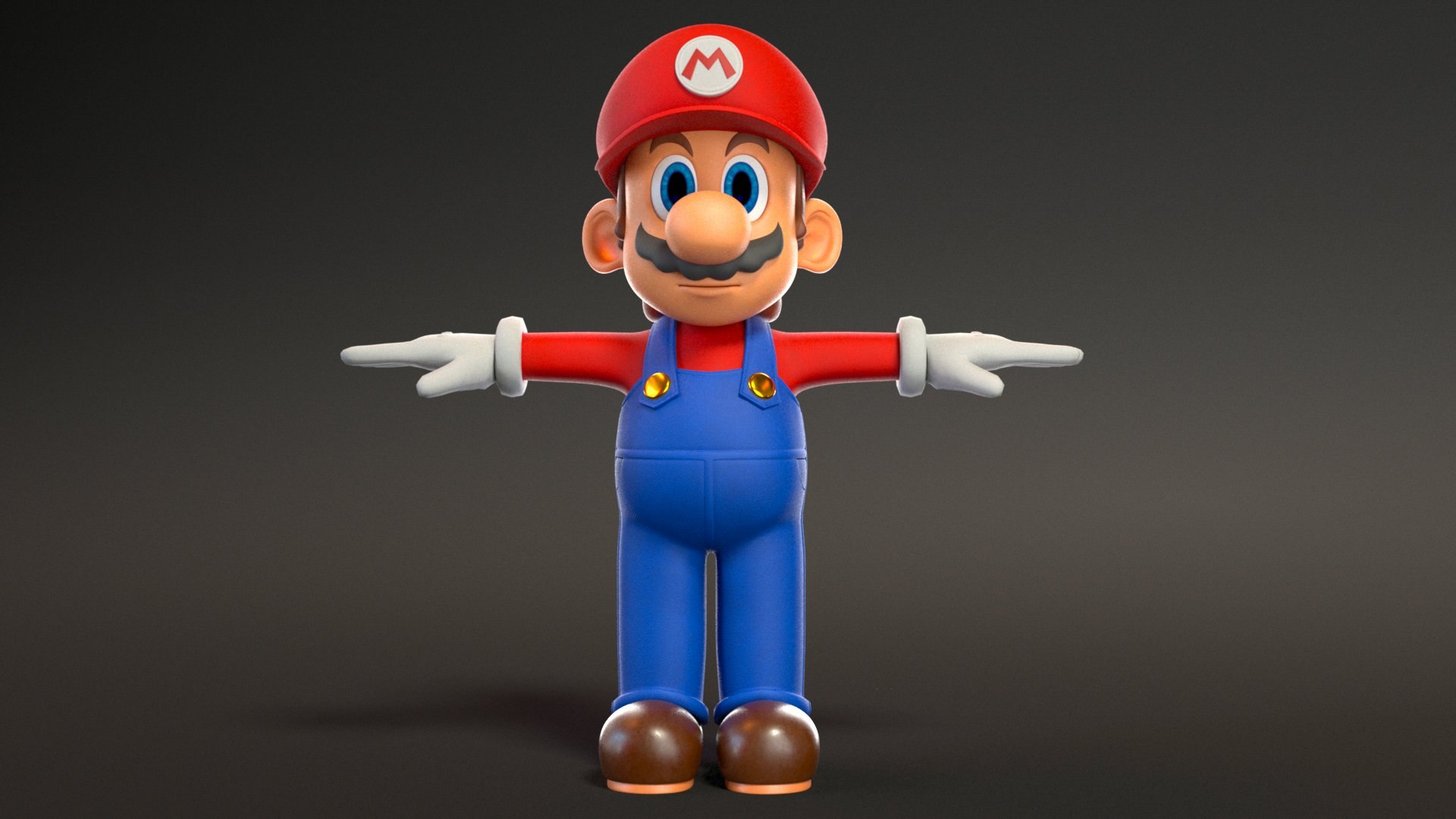 Super Mario Character From Game 3D Model - TurboSquid 1948888