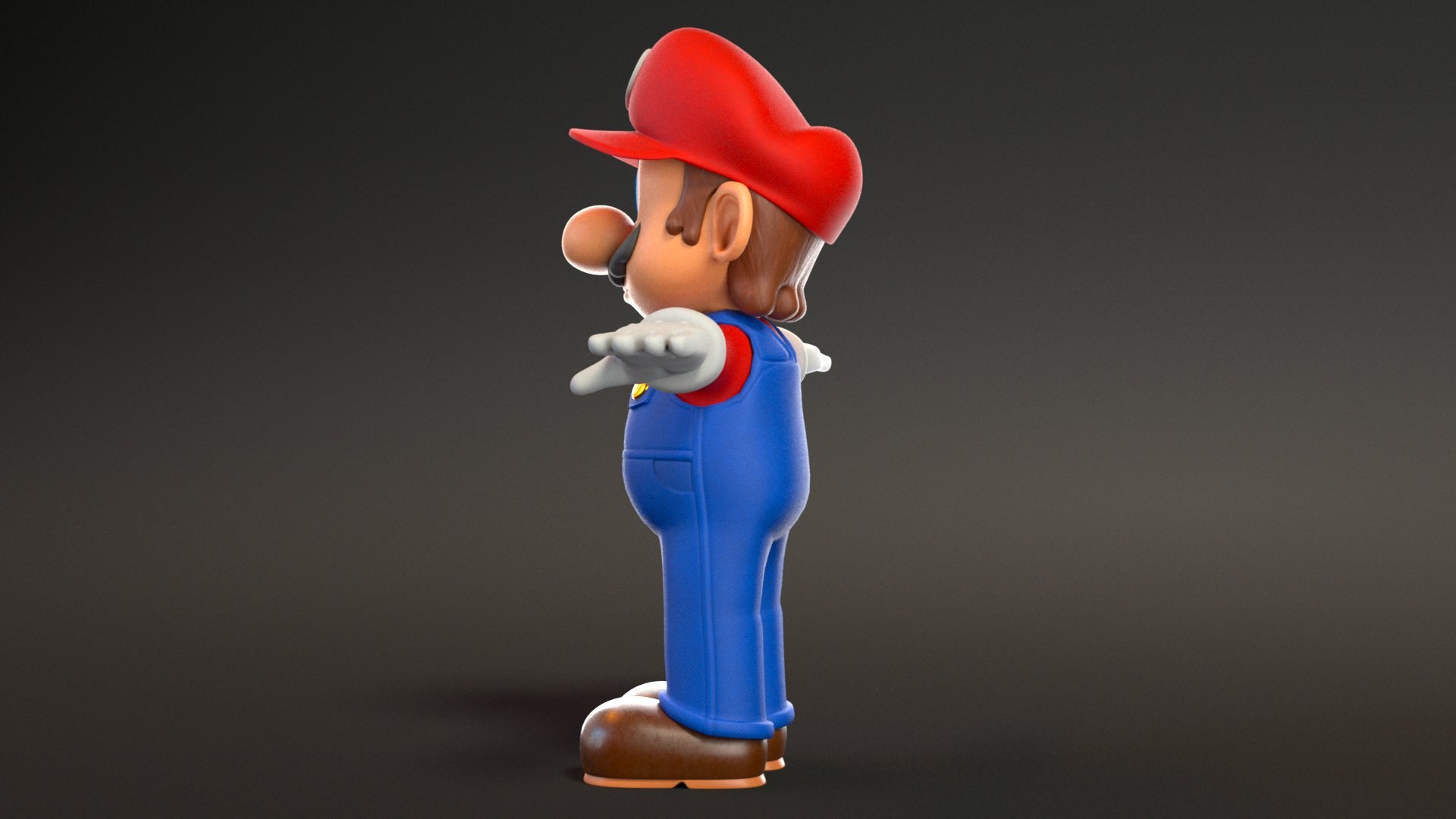 Super Mario Character From Game 3D Model - TurboSquid 1948888