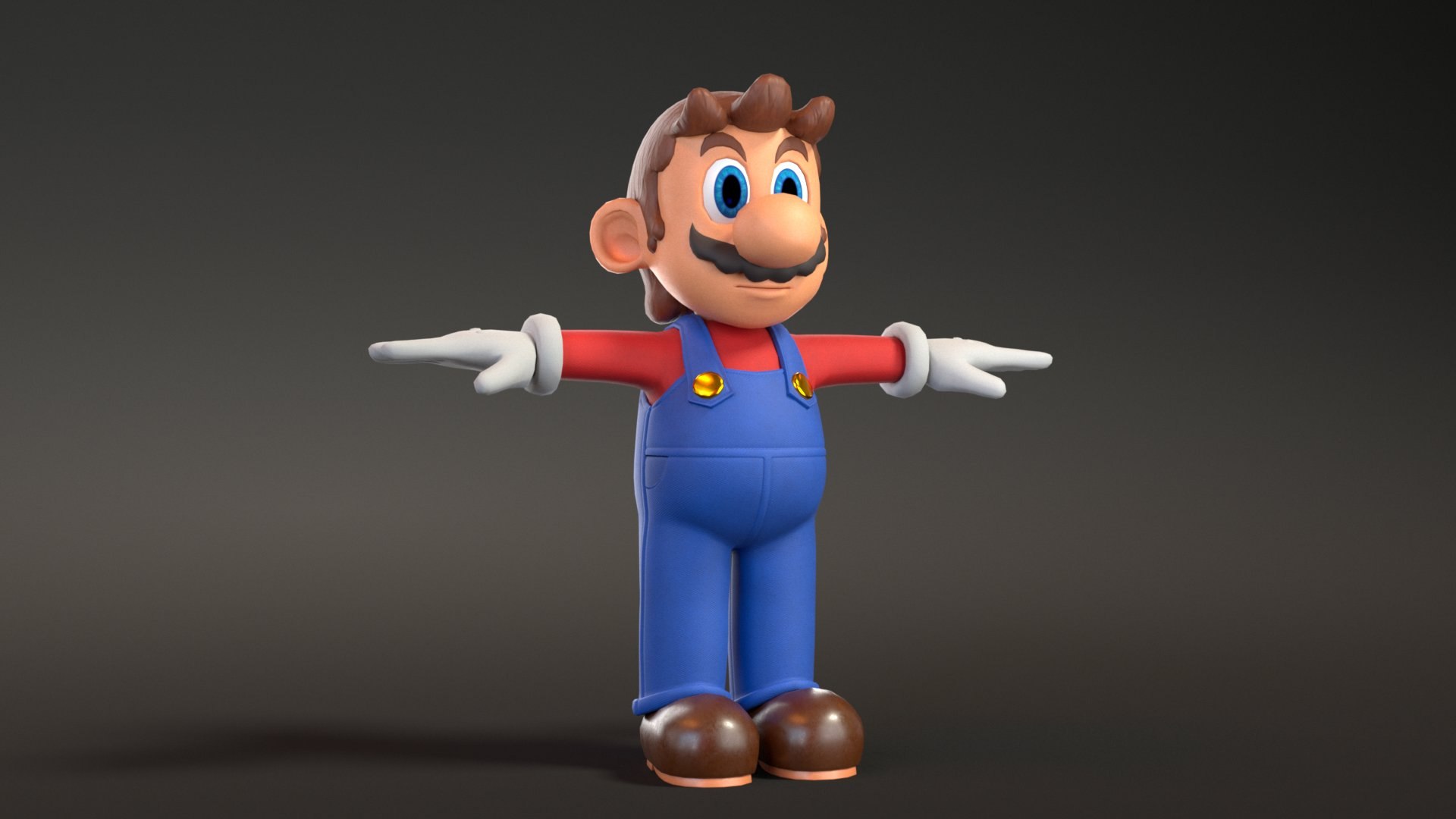 Super Mario Character From Game 3D Model - TurboSquid 1948888
