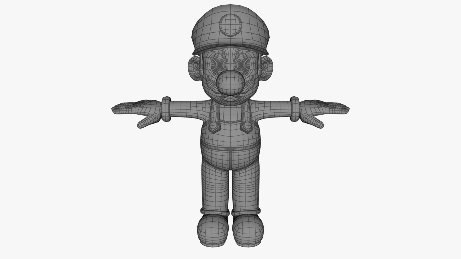 Super Mario Character From Game 3D model - TurboSquid 1948888