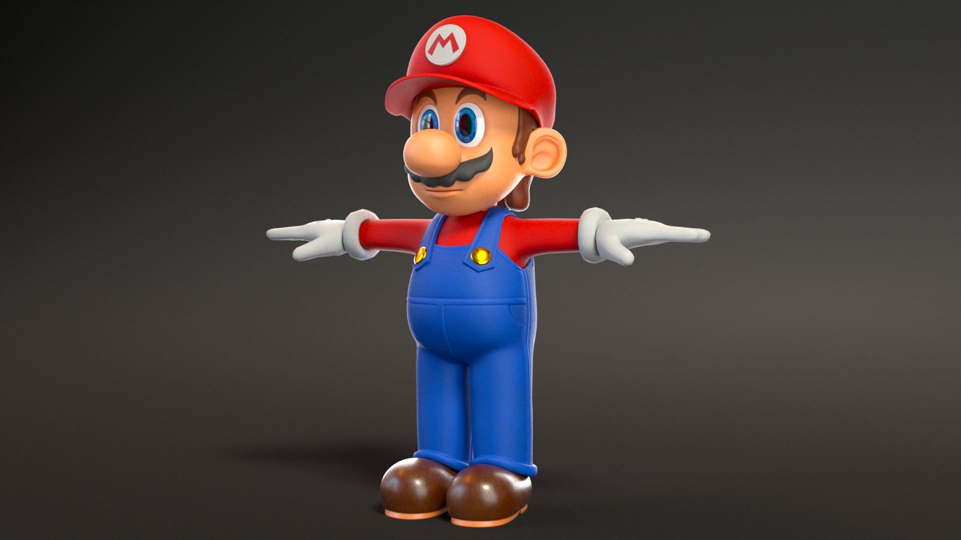 Super Mario Character From Game 3D Model - TurboSquid 1948888
