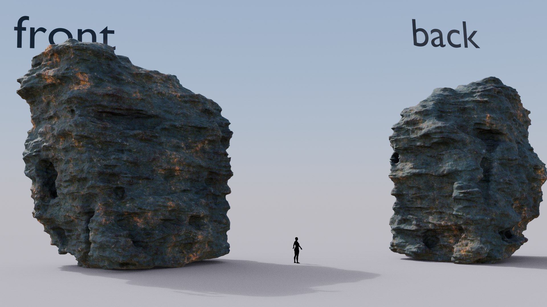 3D Realistic Rock Cliffs - TurboSquid 2339507