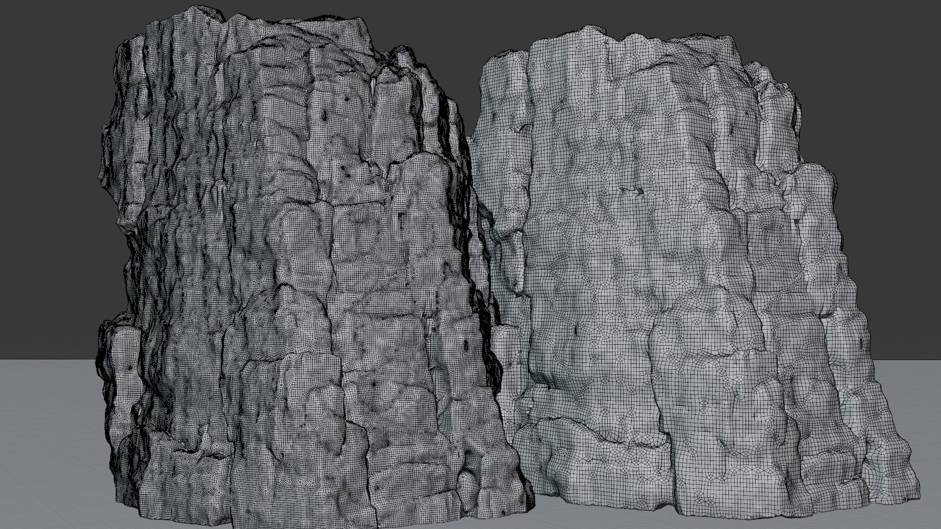 3D Realistic Rock Cliffs - TurboSquid 2339507