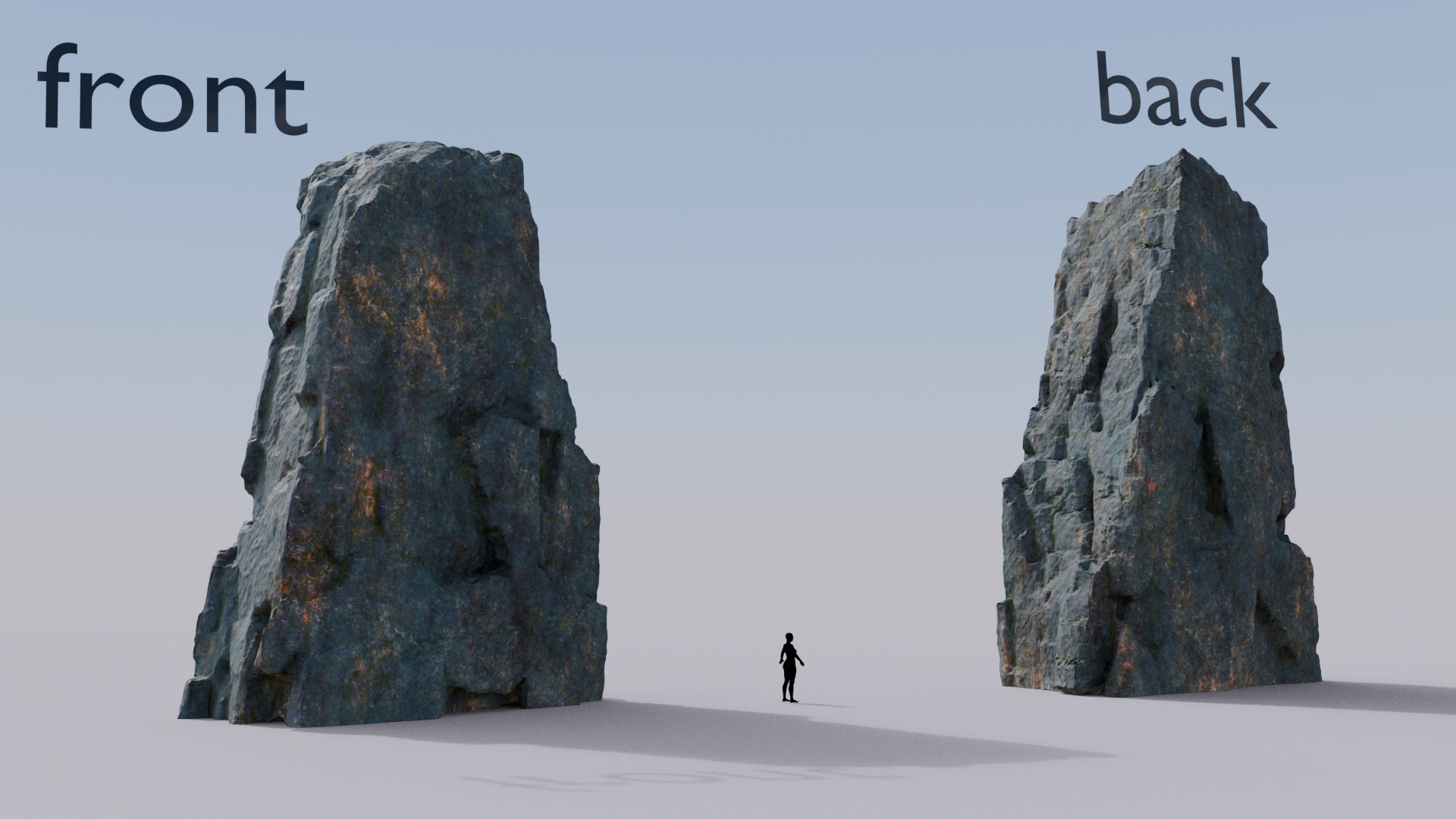 3D Realistic Rock Cliffs - TurboSquid 2339507