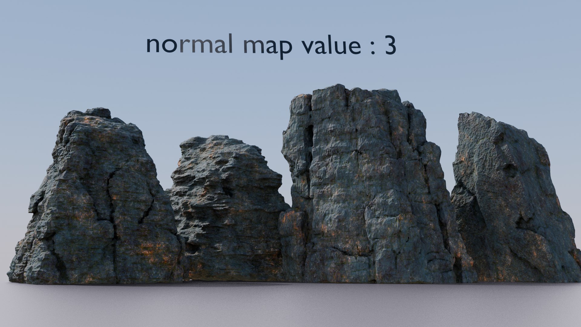 3D Realistic Rock Cliffs - TurboSquid 2339507