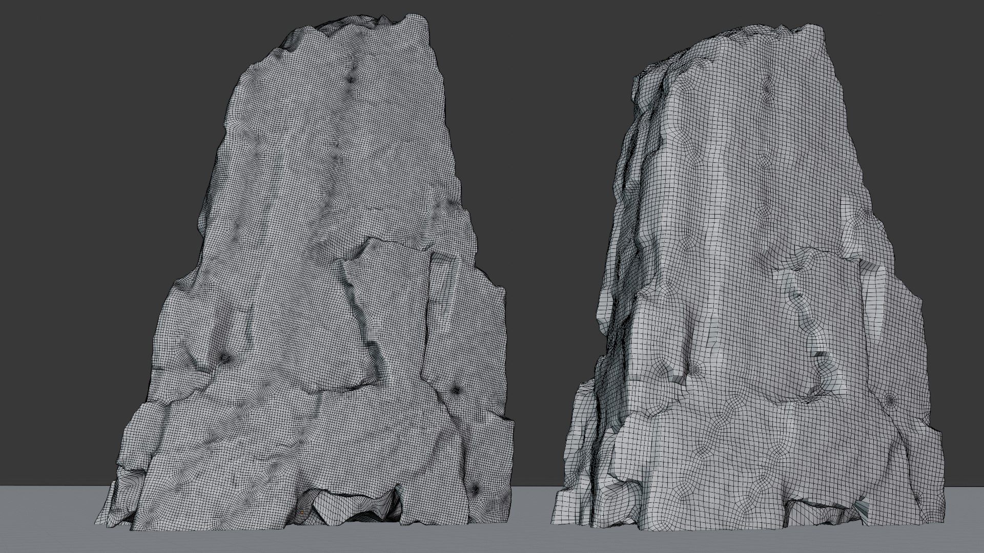 3D Realistic Rock Cliffs - TurboSquid 2339507