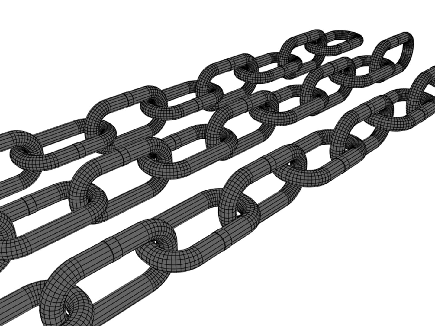 3d Model Chain Set