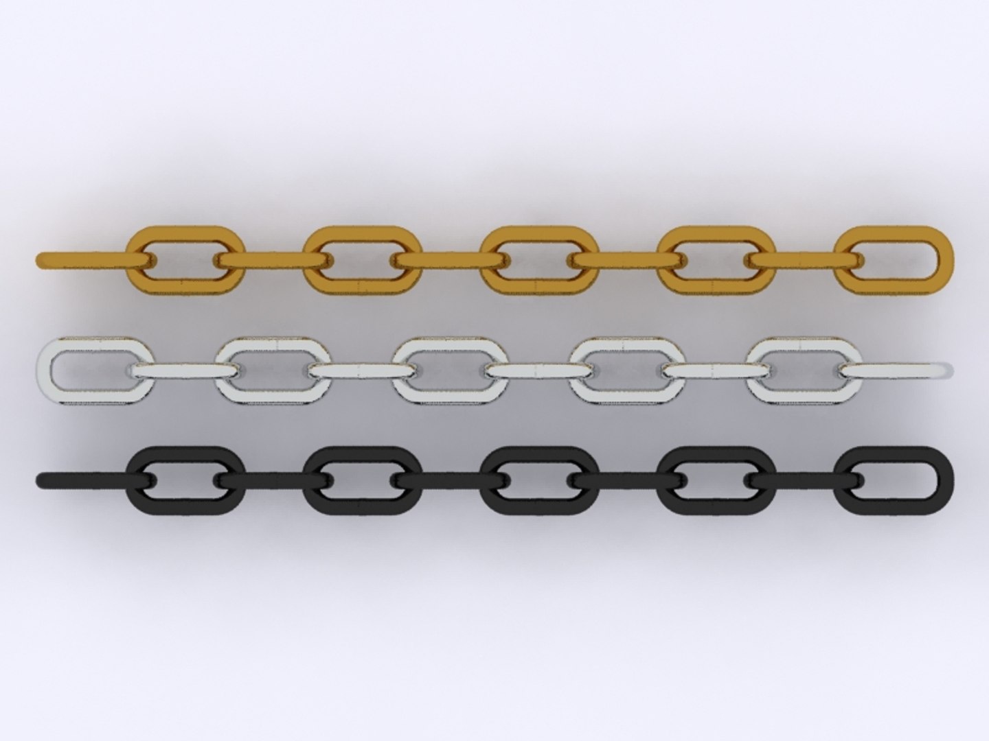 3d Model Chain Set