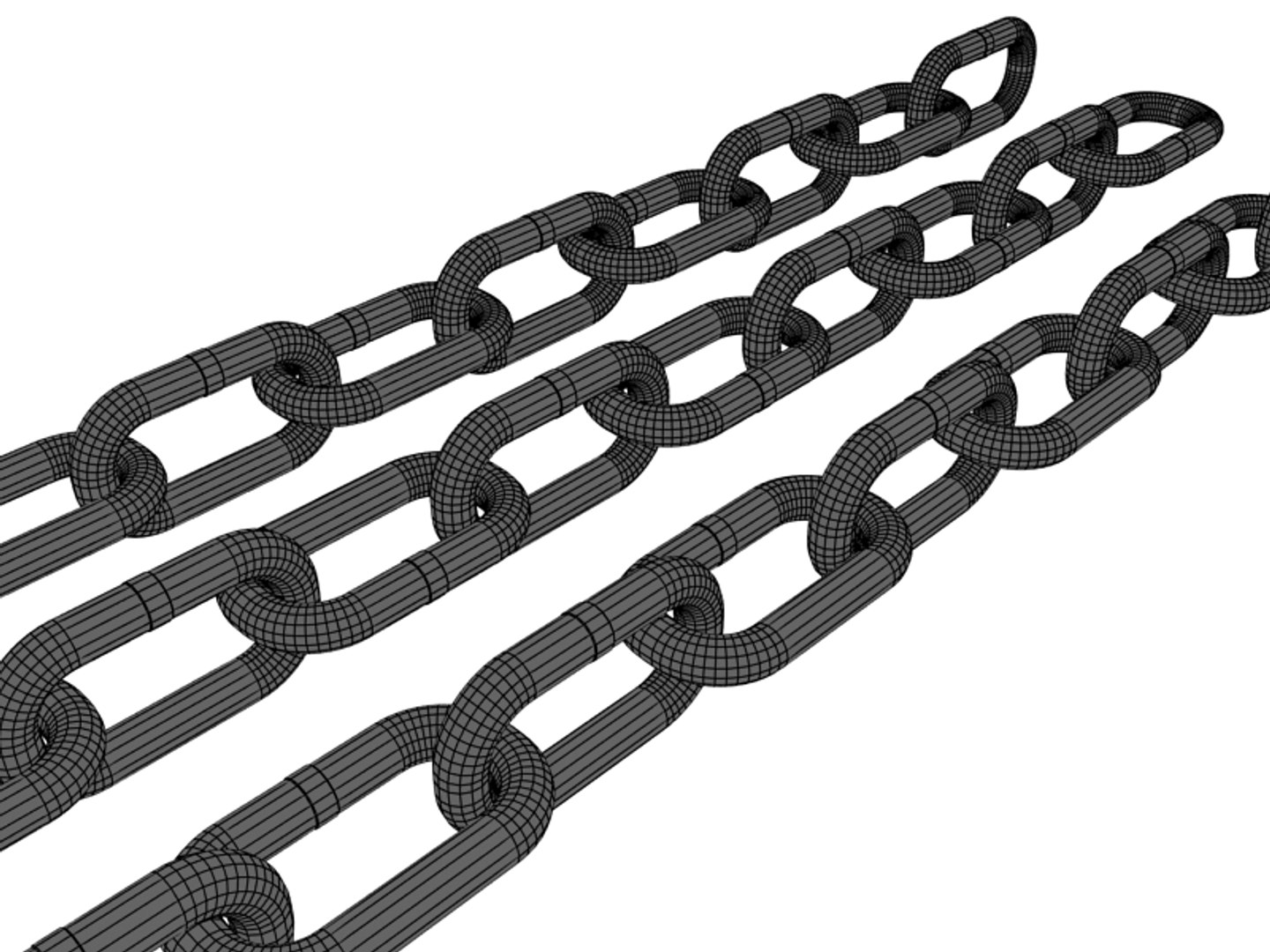 3d Model Chain Set