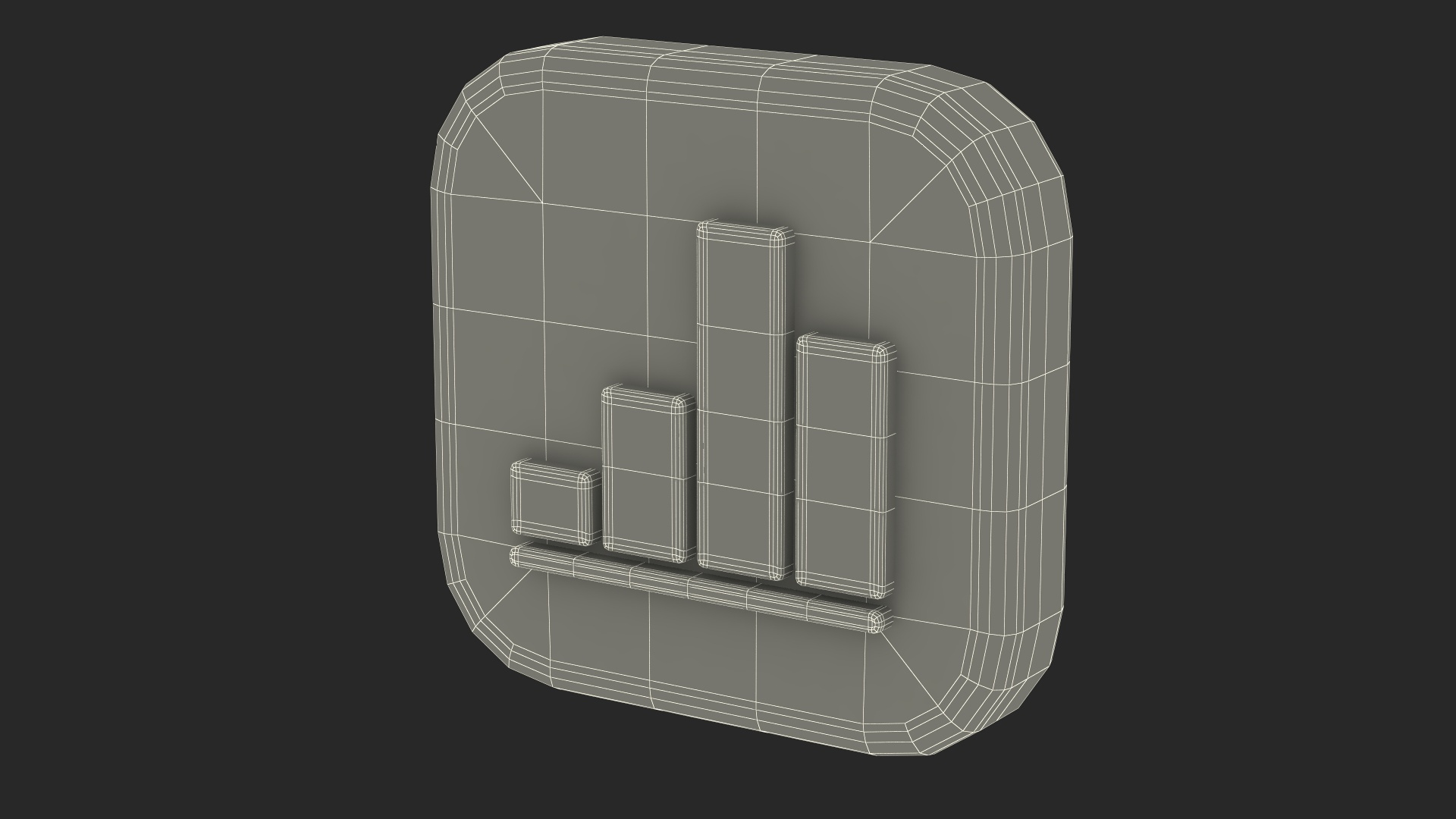 IPhone IOS Numbers Icon Model - TurboSquid 2218560