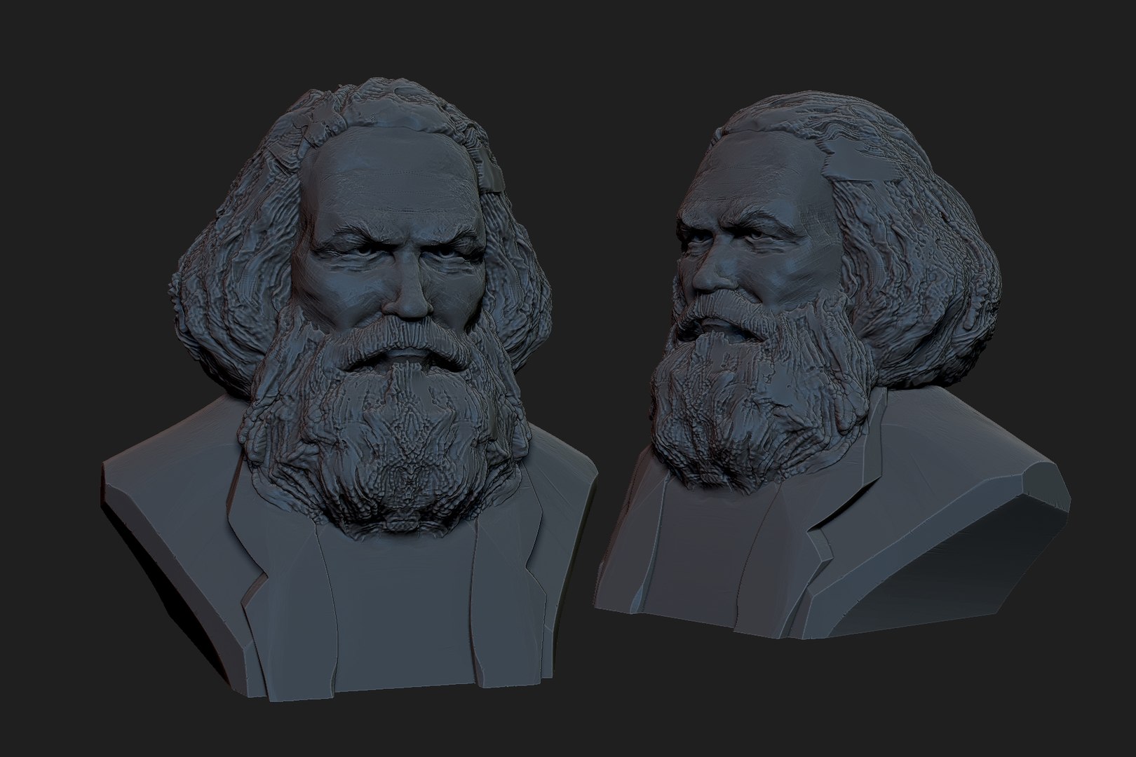 3D Karl Marx Model - TurboSquid 2139662