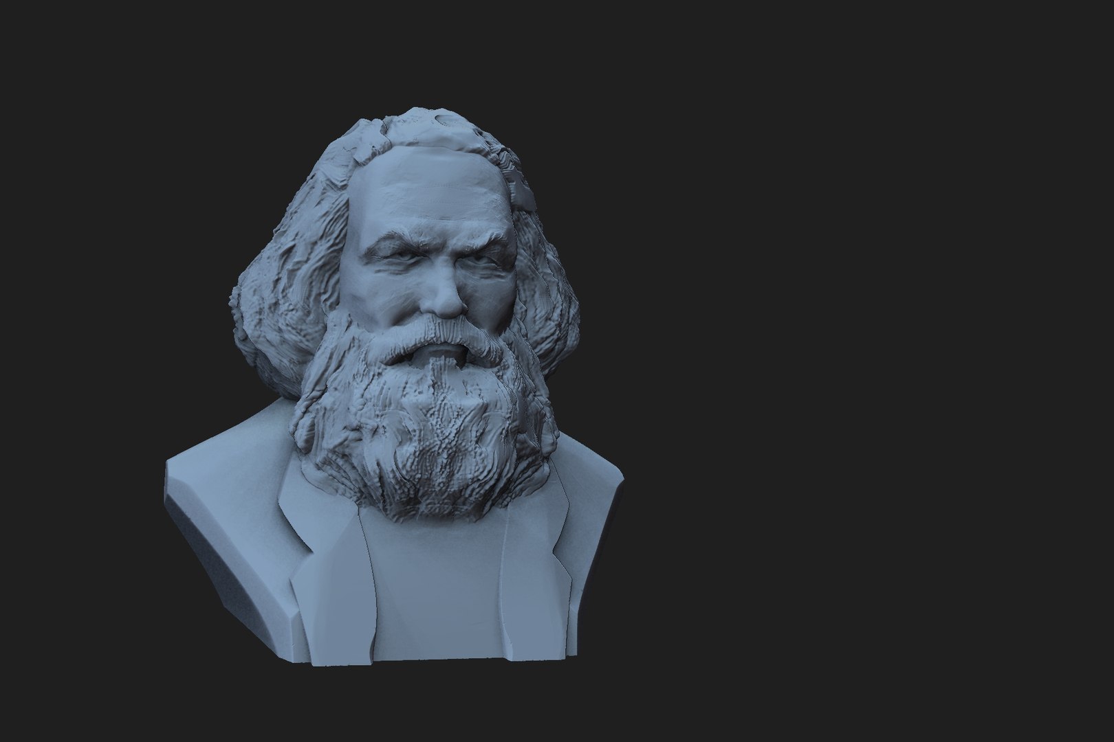 3D Karl Marx Model - TurboSquid 2139662