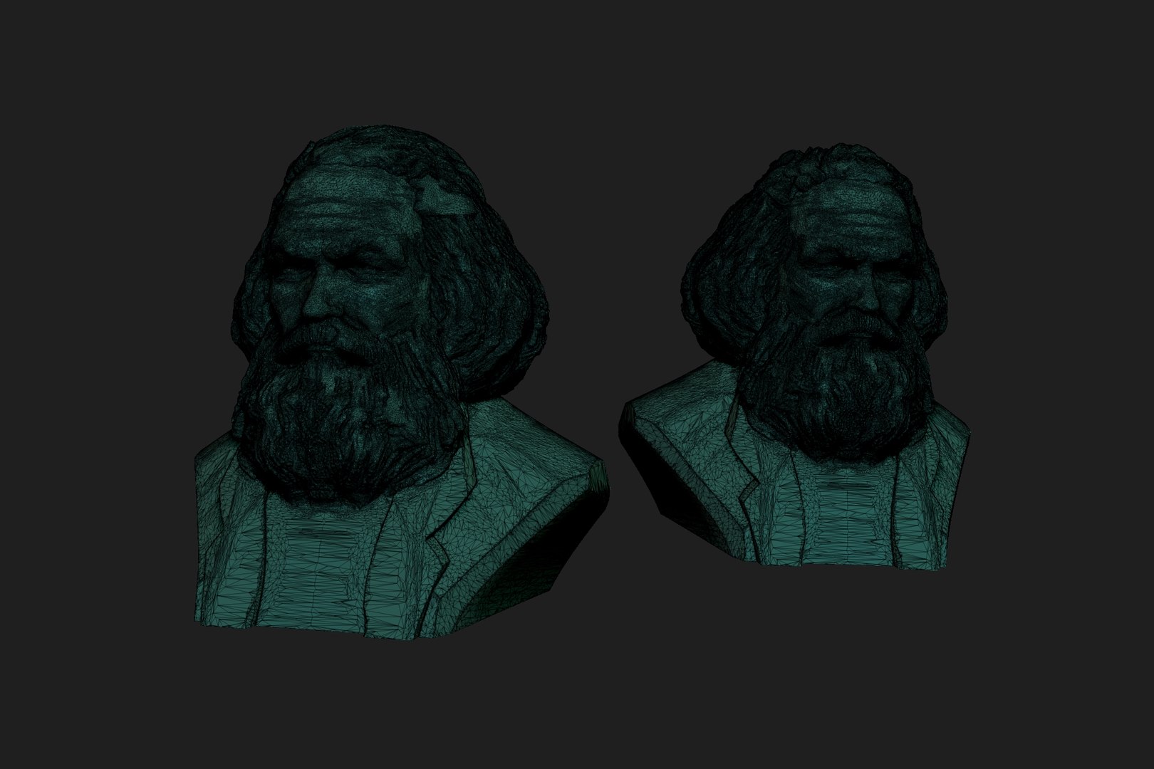3D Karl Marx Model - TurboSquid 2139662