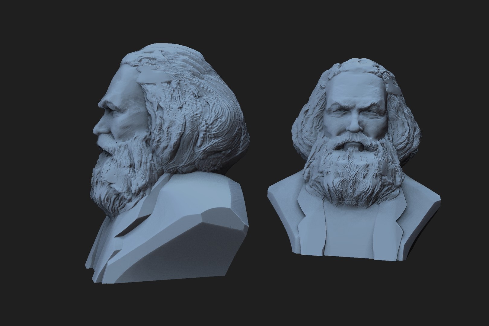 3D Karl Marx Model - TurboSquid 2139662