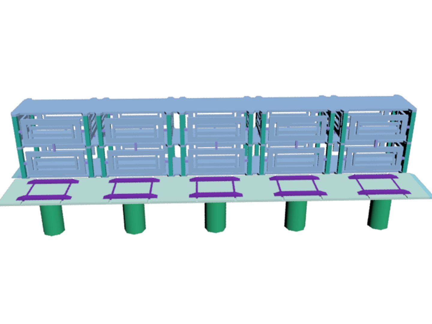 3d Vehicles Storage Model