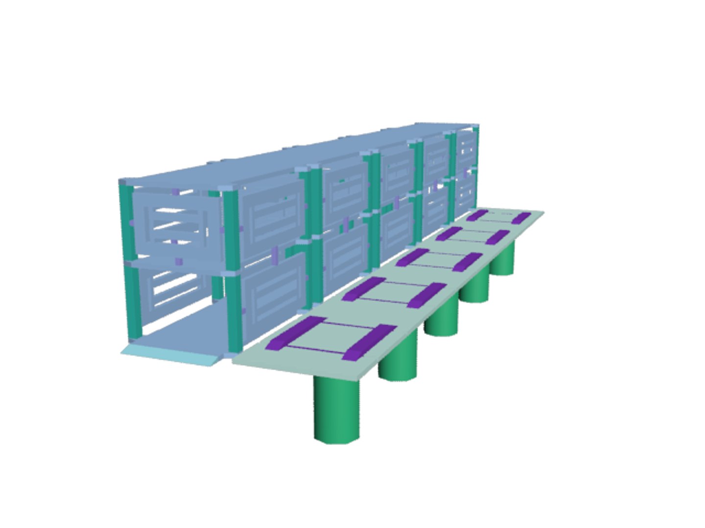 3d Vehicles Storage Model