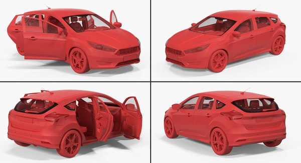 modelo 3d Colección Ford Cars Rigged - TurboSquid 1529582