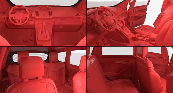 modelo 3d Colección Ford Cars Rigged - TurboSquid 1529582