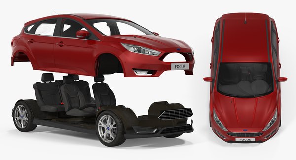 modelo 3d Colección Ford Cars Rigged - TurboSquid 1529582