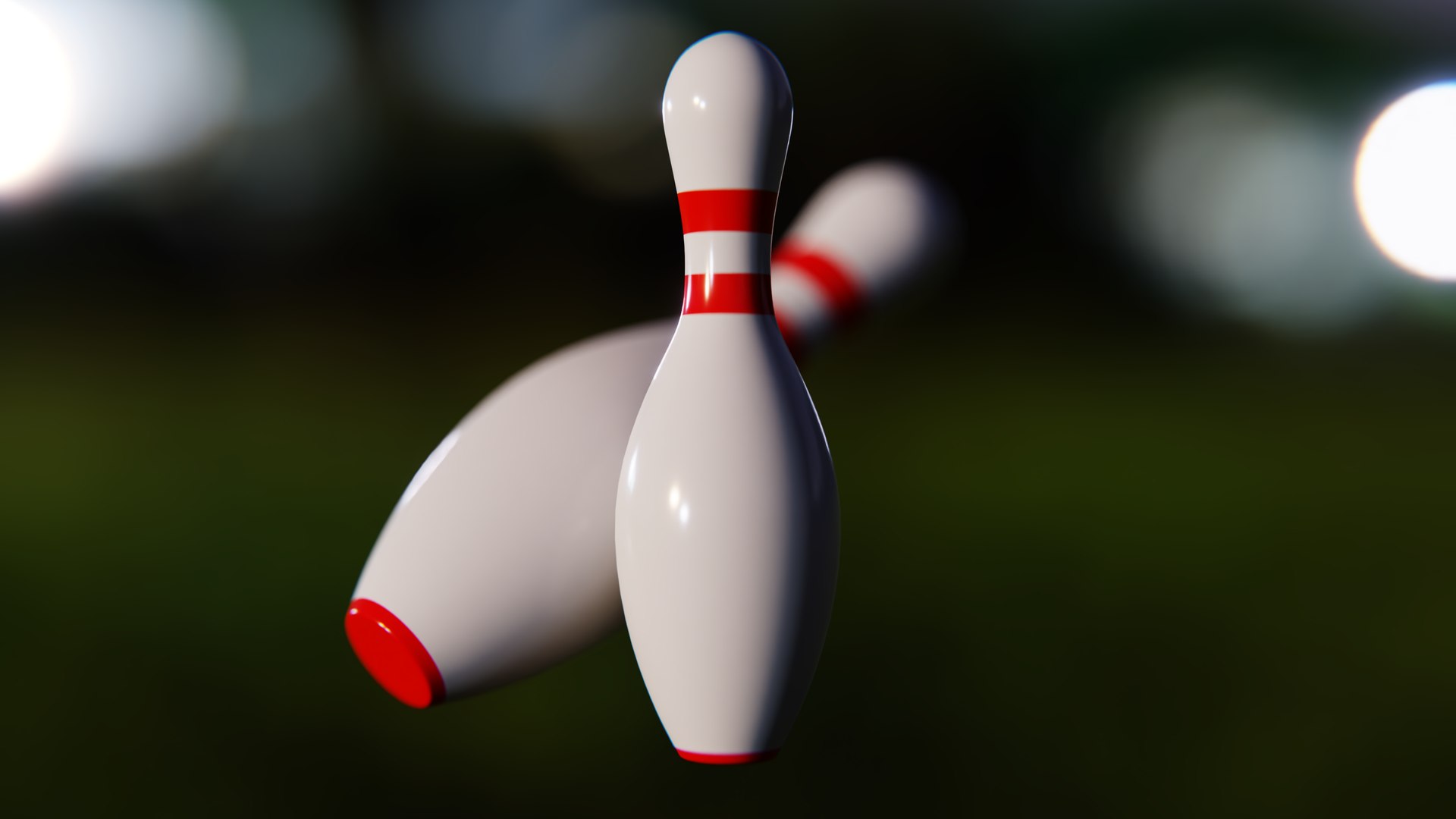 3D Bowling Pins Model - TurboSquid 2211841