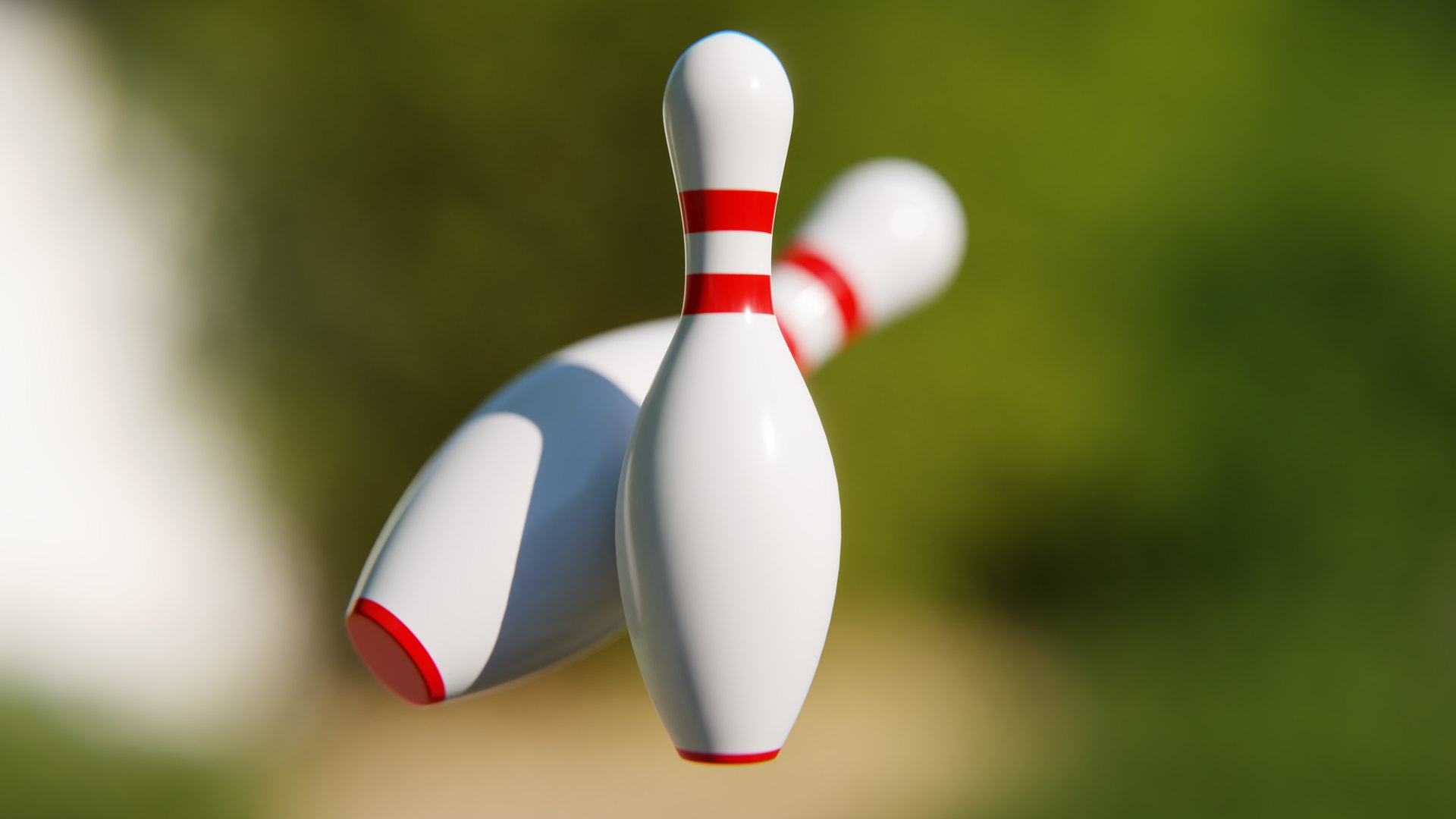 3D Bowling Pins Model - TurboSquid 2211841