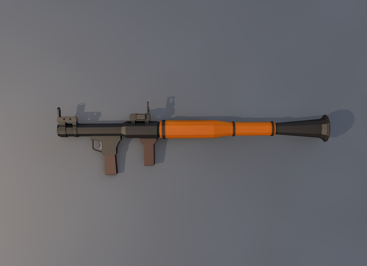Rpg-7 Grenade Launcher 3d 3ds
