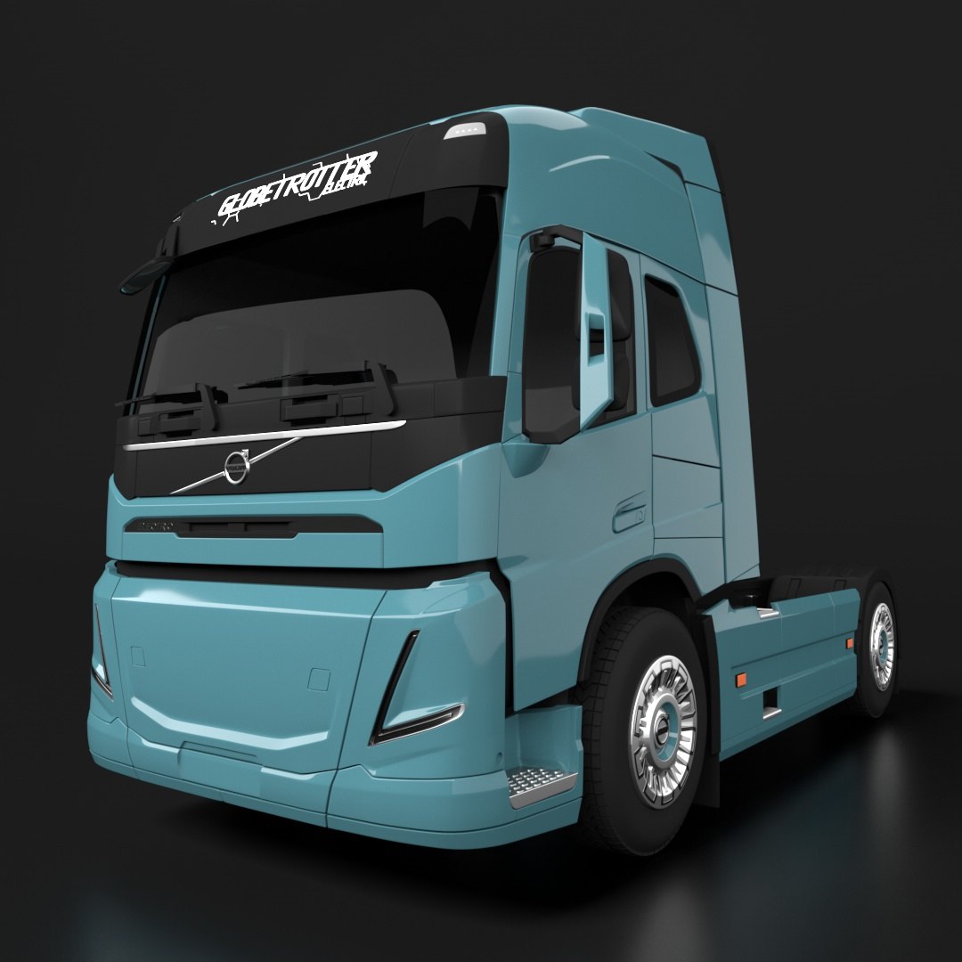 Volvo Electric Tractor Truck 3D - TurboSquid 2383589