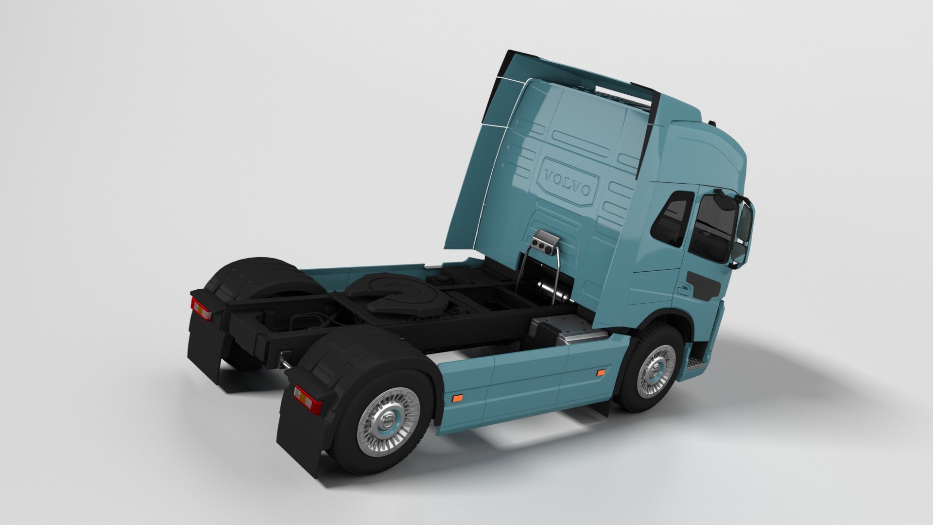 Volvo Electric Tractor Truck 3D - TurboSquid 2383589