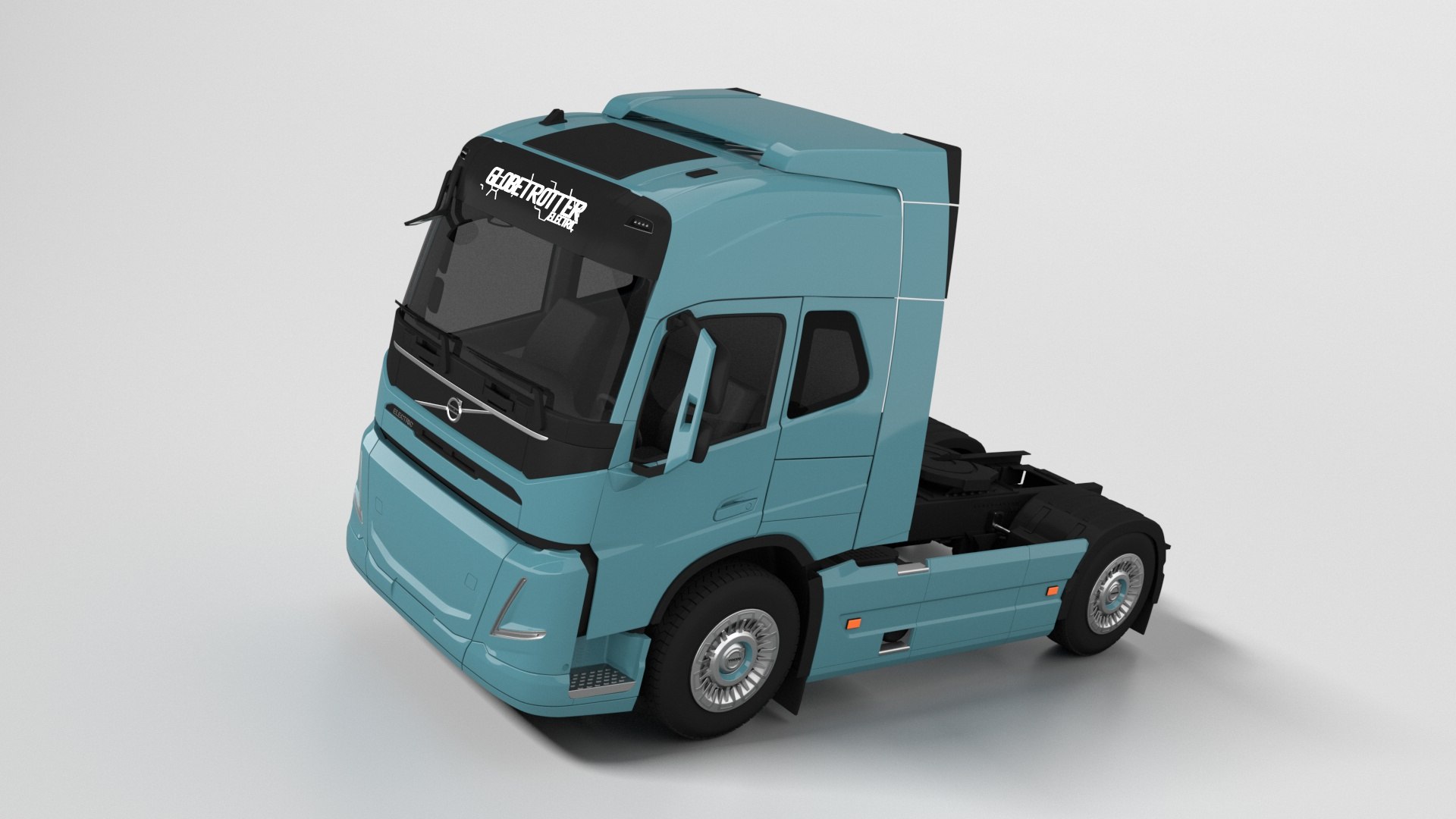 Volvo Electric Tractor Truck 3D - TurboSquid 2383589