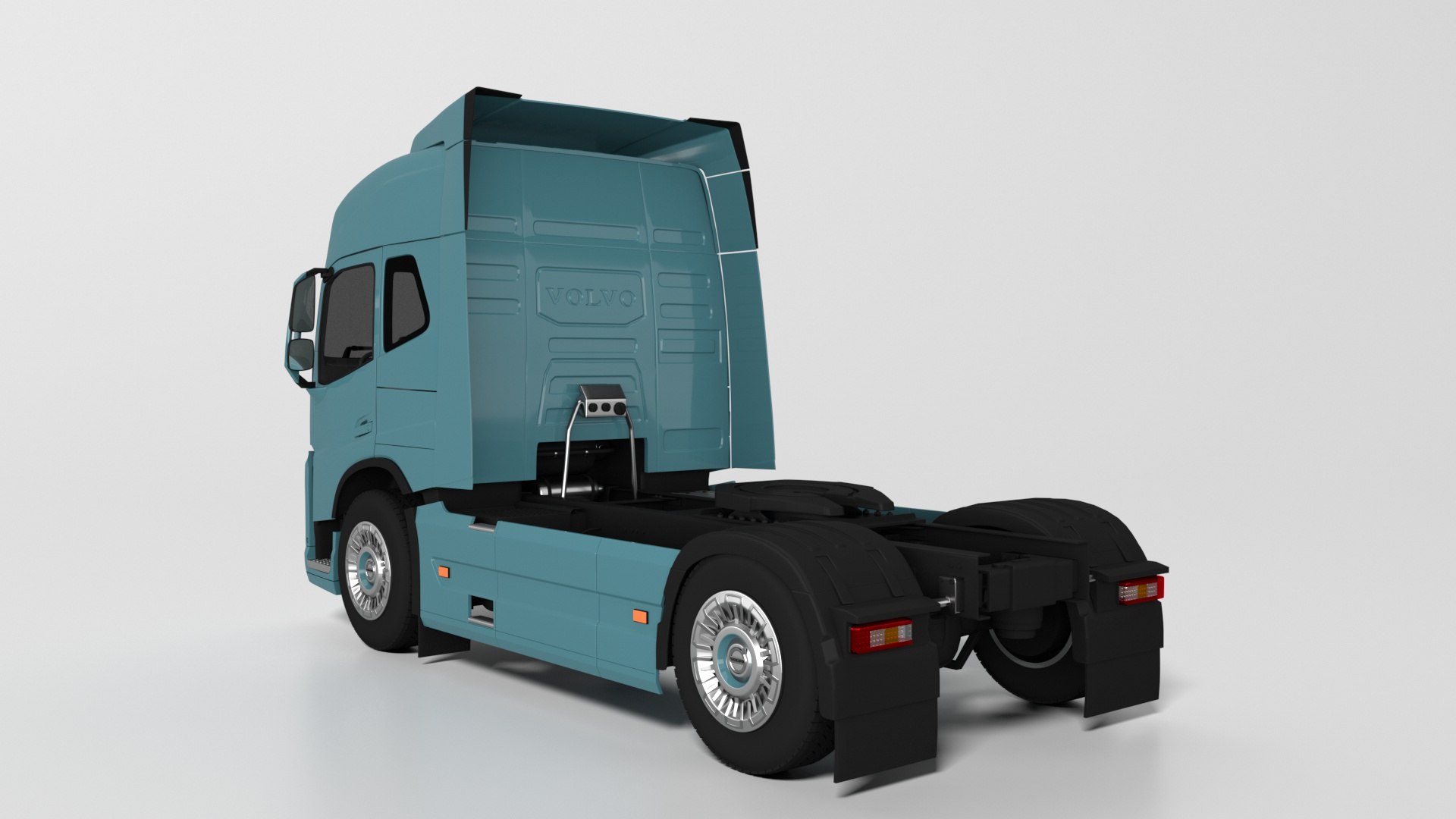 Volvo Electric Tractor Truck 3D - TurboSquid 2383589