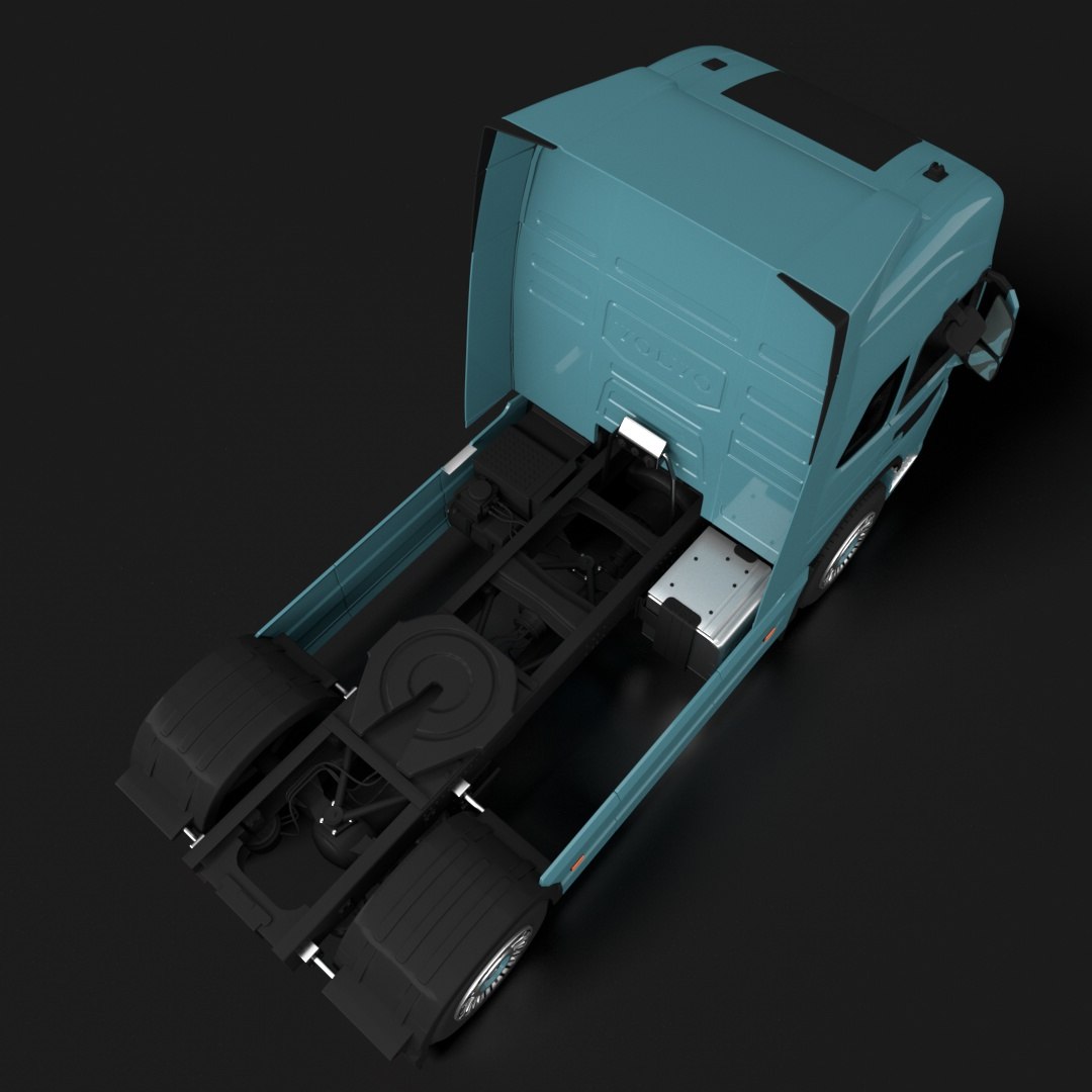 Volvo Electric Tractor Truck 3D - TurboSquid 2383589