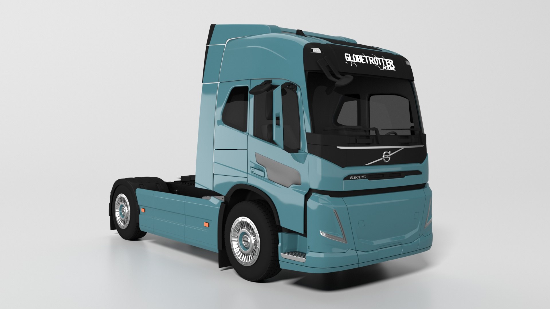 Volvo Electric Tractor Truck 3D - TurboSquid 2383589
