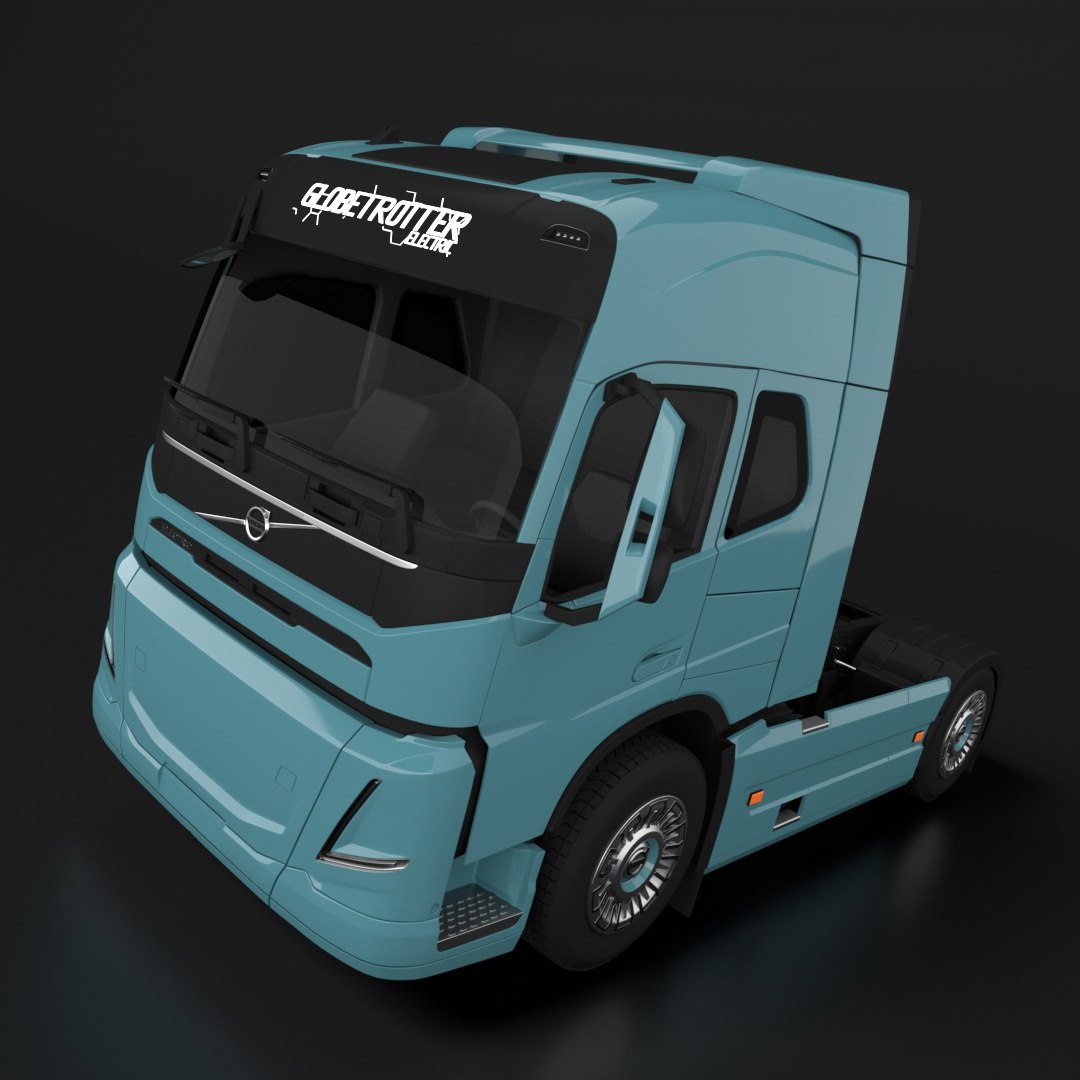 Volvo Electric Tractor Truck 3D - TurboSquid 2383589
