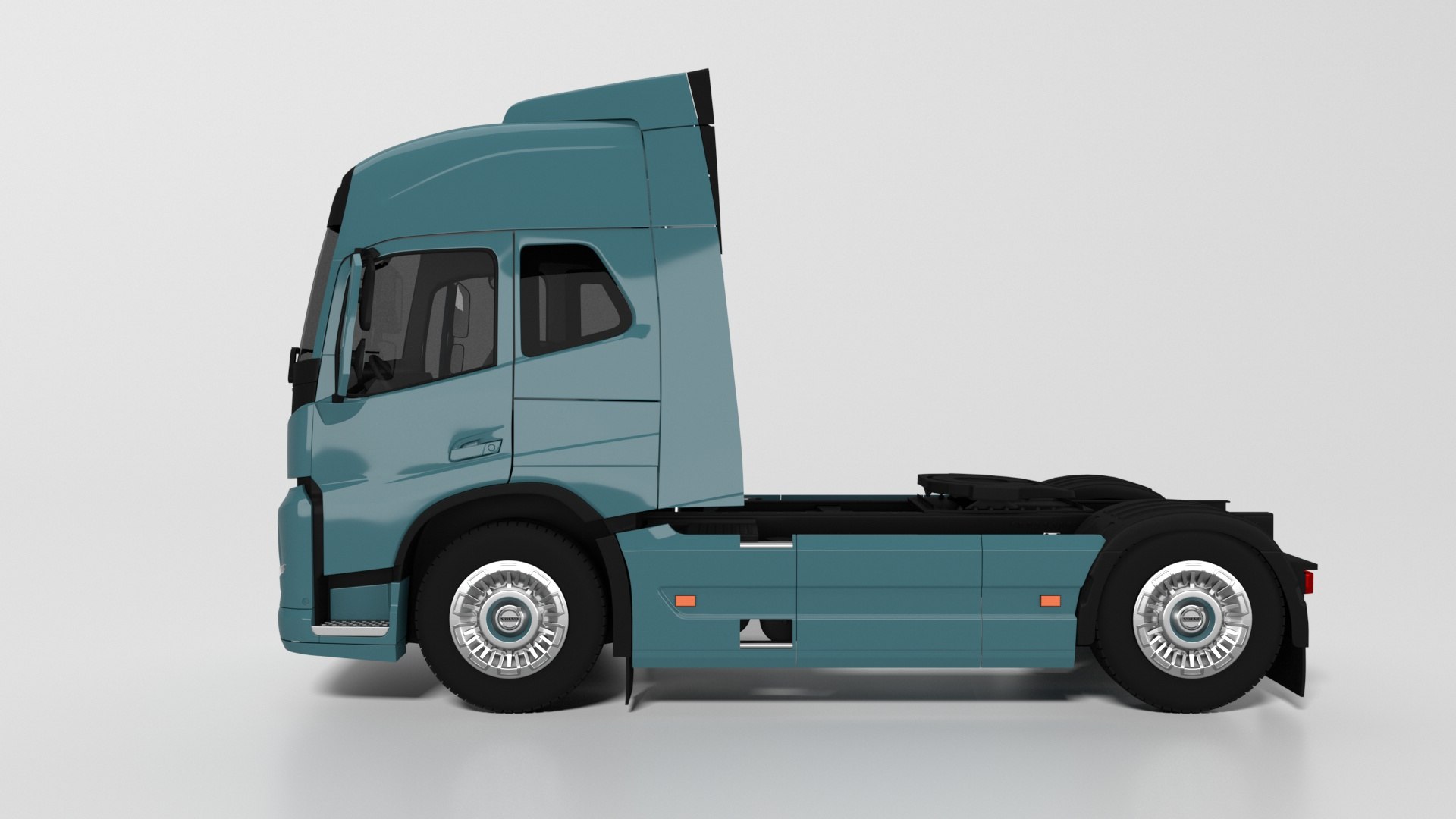Volvo Electric Tractor Truck 3D - TurboSquid 2383589