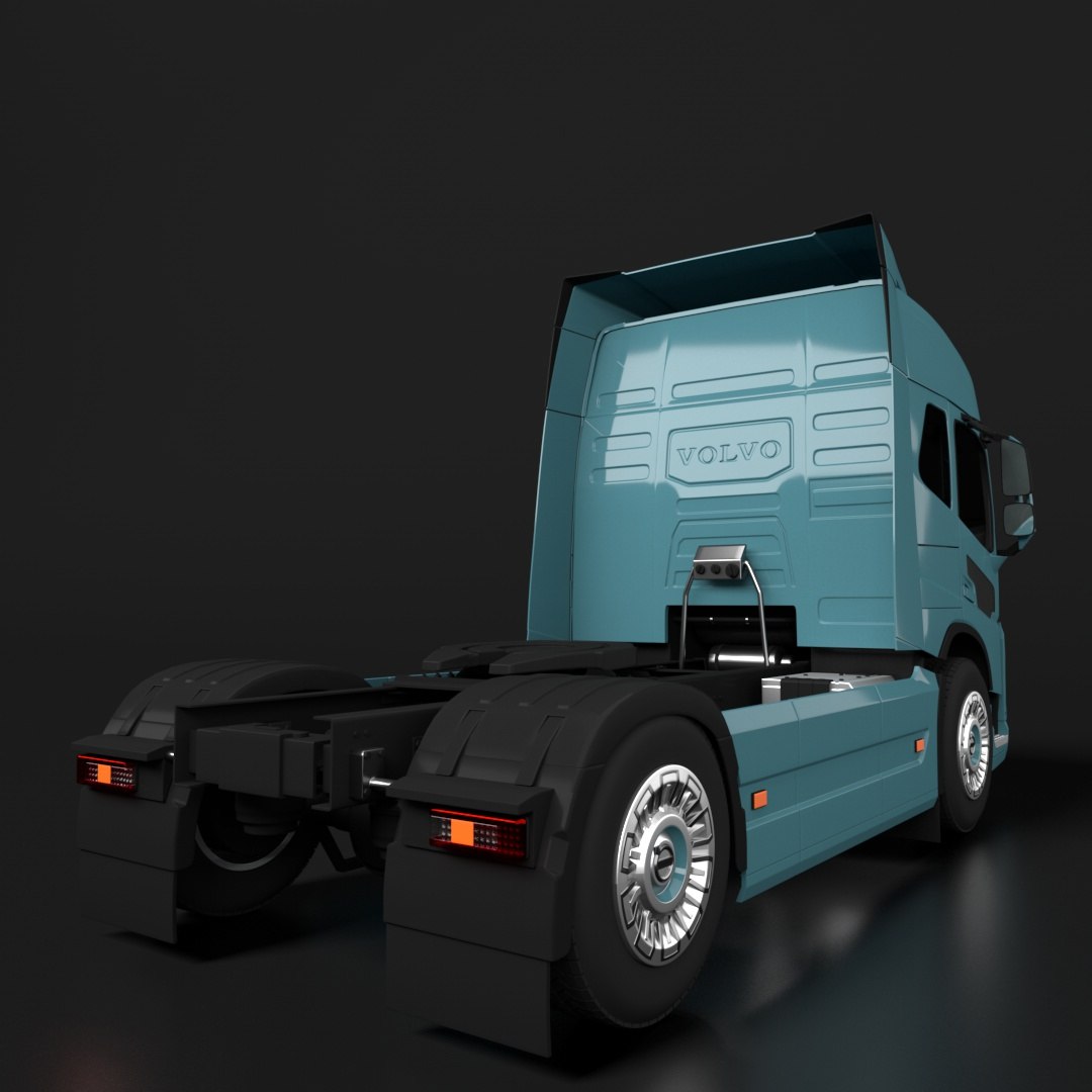 Volvo Electric Tractor Truck 3D - TurboSquid 2383589