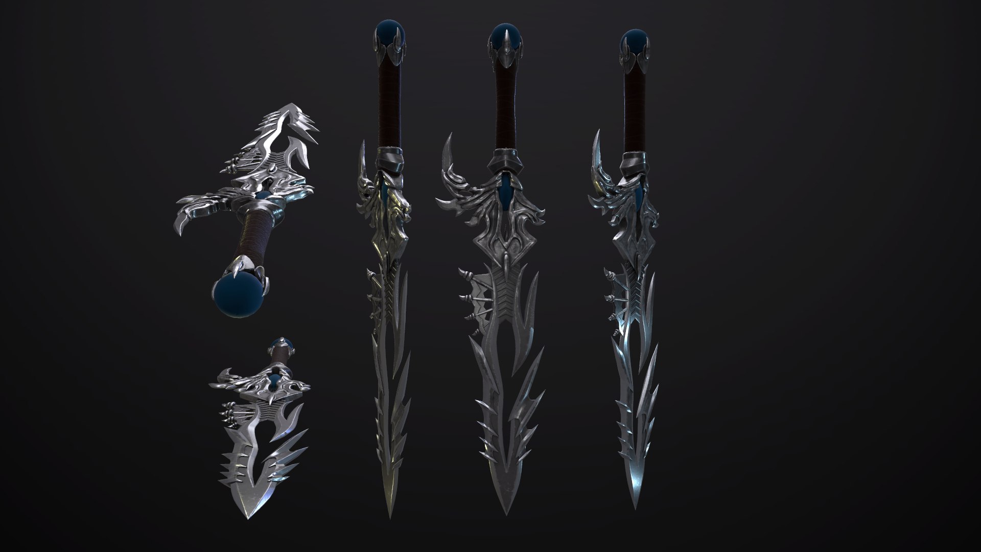 3D Model Dagger Angel Slayer - TurboSquid 1643289