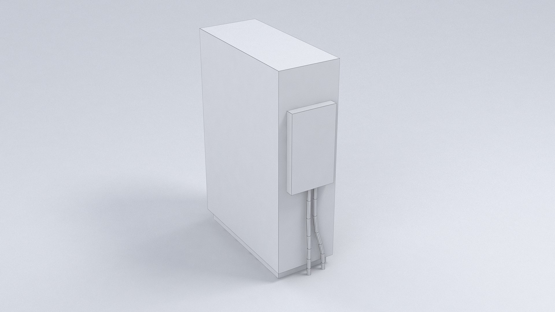 Electrical box 3D model - TurboSquid 1532911