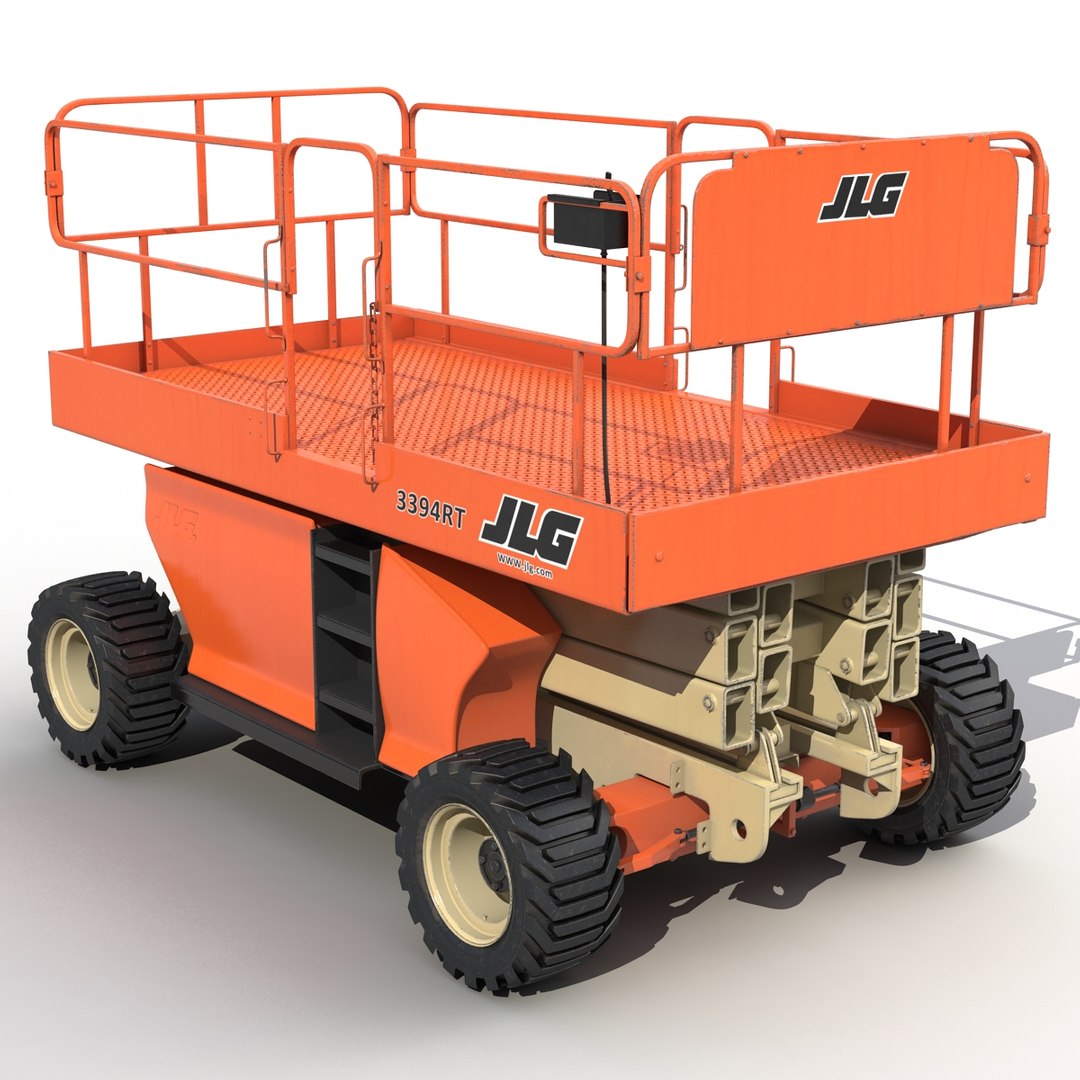 Max Engine Powered Scissor Lift
