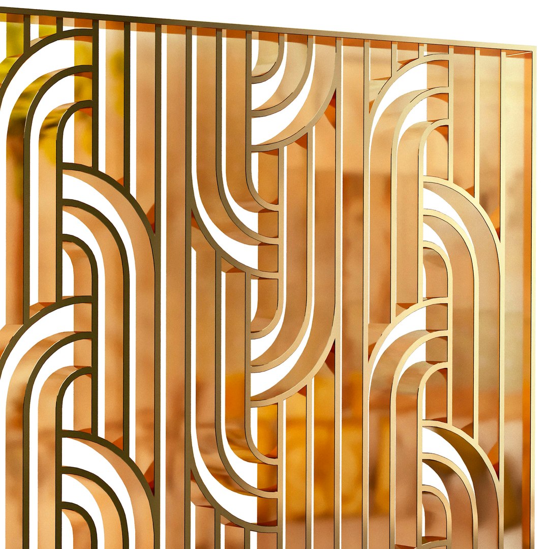 Decorative Partition Set 114 3D Model - TurboSquid 1939408