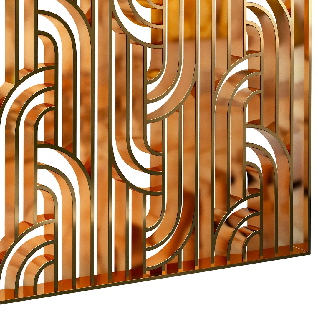 Decorative Partition Set 114 3D Model - TurboSquid 1939408