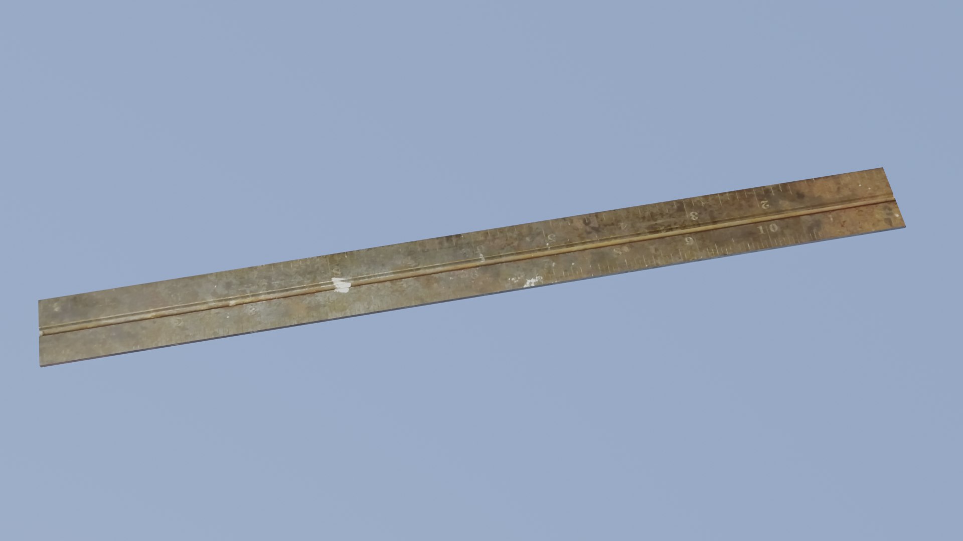 Old Ruler 3D - TurboSquid 1822851