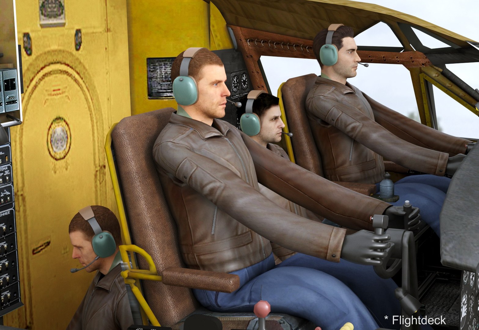 Antonov An-12B conversion 3D - TurboSquid 1783008